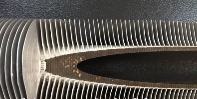 KL Type Tension Wound Aluminum Knurled Embedded Fin Tube