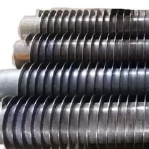 DELLOK Solid Stainless Steel Helical ASTM A106 Welded Fin Tubes
